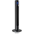 Brandson - Tower Fan with Remote Control - Oscillating Cooling Fan ...