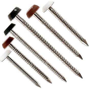 UPVC White Cladding Nails Stainless Steel White 50mm - 100 Box: Amazon ...
