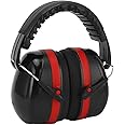 Techzere Safety Premium Ear Muffs: NRR:26dB SNR:33dB Adjustable ...