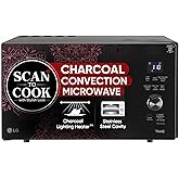 LG 32 L Scan to Cook Wi-Fi Enabled Charcoal Convection Healthy ...