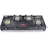 Prestige Marvel Plus 4 Burner GTM 04 SQ Glasstop Gas Stove|Superior ...