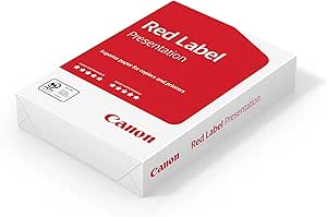 Canon Red Label Presentation PEFC 80gsm White Copier/Printer Paper ...