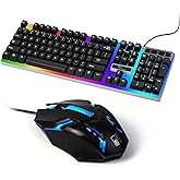 SKY-TOUCH G21 Keyboard Wired USB Gaming Mouse Flexible Polychromatic ...