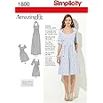 Simplicity Pattern 1800 Misses and Plus Size Amazing Fit Dresses Size ...