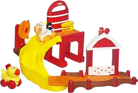 Playskool Wheel Pals Animal Tracks Playset - Rolling Acres Farm: Amazon ...