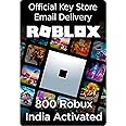 Roblox Gift Card- 800 Robux Only : Amazon.in: Video Games