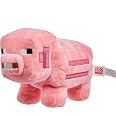 Minecraft Plush 8-in Pig Character Doll, Soft, Collectible Gift for ...