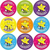 144 Reading is my Superpower Reward Stickers For Children, Teachers ...