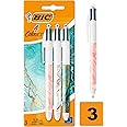 Bic 4 Colours Turquoise Marble Barrel Retractable 4 in 1 Ballpoint Pen ...