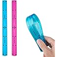 2 Pieces Flexible Ruler, 30cm/12inch Plastic Ruler Shatterproof ...