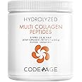 Codeage Multi Collagen Protein Powder Peptides, Hydrolyzed, Type I, II, III, V, X Grass Fed All ...