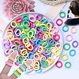 HKJHKJ Girl's Hair Elastic Bands, 100pcs Baby Hair Tie Multicolor Mini ...