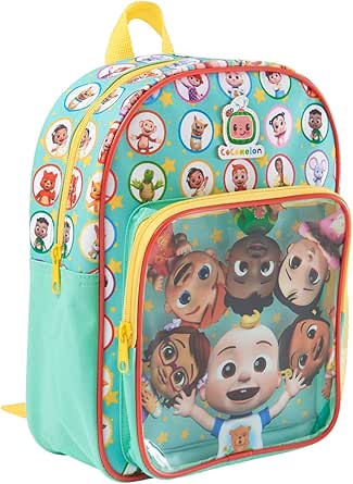 CoComelon Kids Backpack, Childrens Nursery School Backpack Lunch Bag ...