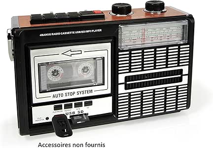 Ricatech PR85 – Lecteur de cassettes et enregistreur des années 80 ...