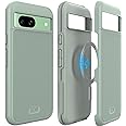 TUDIA MergeGrip Designed for Google Pixel 8a Case (2024), [Magsafe Compatible] Military Grade ...
