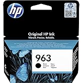 HP 3JA30AE 963XL High Yield Original Ink Cartridge, Black, Single Pack : Amazon.co.uk: Computers ...