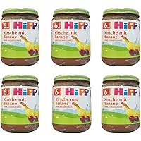 HiPP Kirsche mit Banane, 6er Pack (6 x 190 g) : Amazon.de: Lebensmittel & Getränke