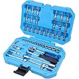 Taparia SA46 Steel Socket Set (Blue, 46-Pieces) : Amazon.in: Home ...