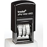 Trodat Typomatic Printy 4750 Self-Inking D-I-Y Date Stamp: Amazon.co.uk: Office Products