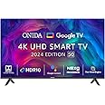 ONIDA 125 cm (50 inch) nexg Series 4K Ultra HD Smart Google LED TV 50UIG (Black) : Amazon.in ...