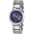 Fastrack Quartz Analog Purple Dial Stainless Steel Strap Watch for ...