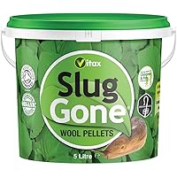 Vitax Slug Gone Wool Pellets, Natural, Organic Barrier To Protect ...