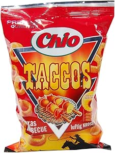 Chio-Chips: Chio Taccos texas Barbecue - 1 x 75 g: Amazon.co.uk: Grocery