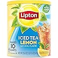 Lipton Iced Tea ,Natural Lemon, Sweetened Iced Tea Powder ,Lemon ...