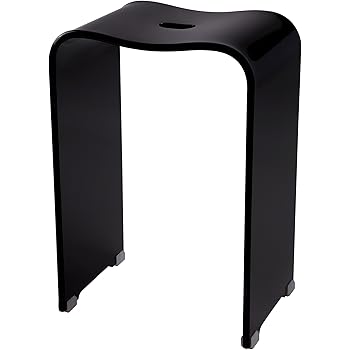 Duschhocker DWH 2 - schwarz: Amazon.de: Küche & Haushalt