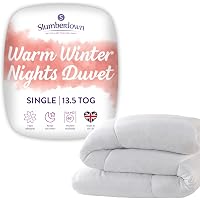 Morrisons Home Essentials 10.5 Tog Single Duvet : Amazon.co.uk: Home ...