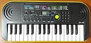 Casio SA-46 32 Mini Keys Musical Keyboard (Black/Green) : Amazon.in ...