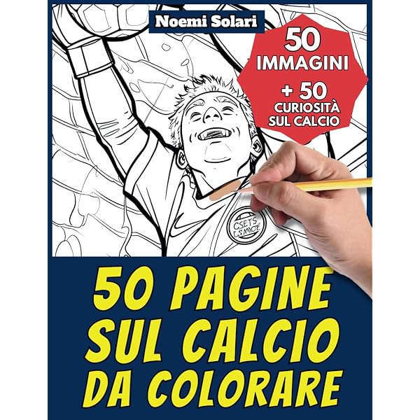 Amo Il Calcio Pagina Da Colorare
