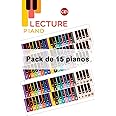 Amazon.fr - Lecture Piano CE1 - Pack de 15 pianos - Monnier-Murariu, Sandrine - Livres