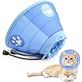 Cat Recovery Collar, Cat Cone Collar Soft, Soft Cone for Cat Small Dog ...