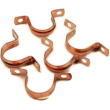 22mm Copper Pipe Clips (Pack of 5): Amazon.co.uk: DIY & Tools
