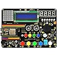 KEYESTUDIO Inventor Starter Kit for Arduino ESP32, Hardware Comes Pre-connected, Easy to Get ...