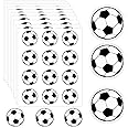 120pcs Soccer Stickers, Vinyl Football Lovers Sticky Labels for Jar ...