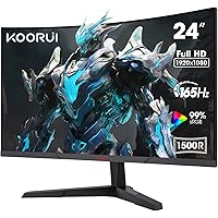 KOORUI 24.5 Inch FHD Gaming Monitor, VA, 1ms, Adpitive Sync, HDMI ...