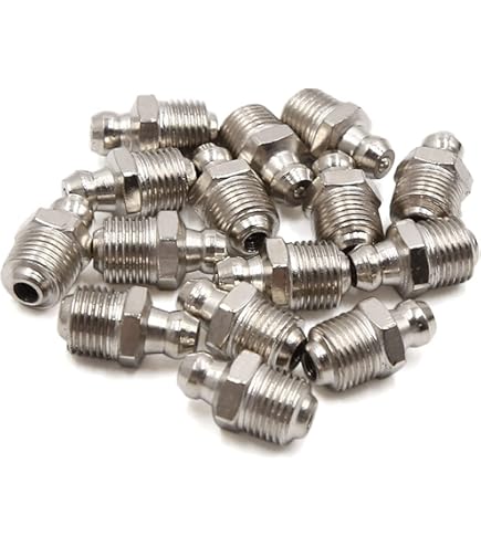Grease Nipples 20pcs 1/8" 45 Degree Angle Nickel Plated Grease Nipple ...