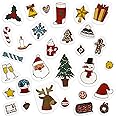 300 pcs Christmas Sticker Roll Self Adhesive Christmas Elements ...