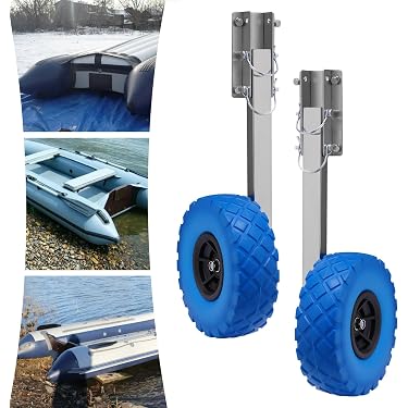 Inklapbare Boot Transportwielen NOARD Stainless Steel Slip Reader ...