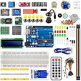 ELEGOO UNO Project Super Starter Kit with Tutorial, UNO R3 Controller Board, LCD1602, Servo ...
