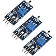 HALJIA Módulo de sensor de temperatura de termistor LM393 3.3V - 5V NTC ...
