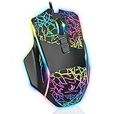 ZERODATE G26 TERMINATOR Gaming Mouse - Optical Sensor 7,200 DPI ...