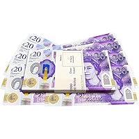BIG SCREEN STACKS | UK COMPANY | PROP MONEY | UK POUNDS GBP BANK NOTES ...