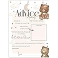 Bear Theme Baby Shower Games - Pack of 20 Cute Bear Baby Prediction Cards Boy Girl Baby Shower ...