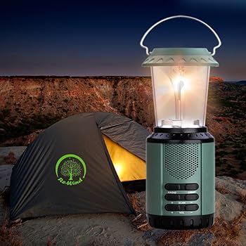 12 LED WIND UP RECHARGEABLE CAMPING FISHING LANTERN TORCH LIGHT: Amazon ...