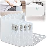 Zlumber Lock Sheet Holders Keep Sheets Firm & Tight - Ultimate Bed Sheet Holder Straps with ...