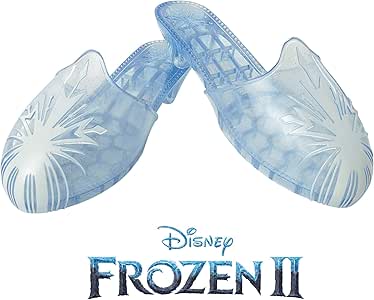 Disney Frozen 2 Elsa Travel Shoes for Girls Costume or Role Play Dress ...