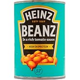 Heinz Beanz Baked Beans – Gebackene Bohnen in Tomatenoße – 6 x 415 ml ...